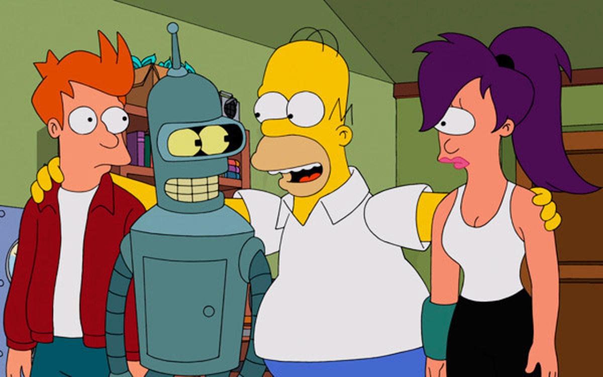 Simpsorama! The Simpsons/Futurama Crossover Review – Flicks and Pieces
