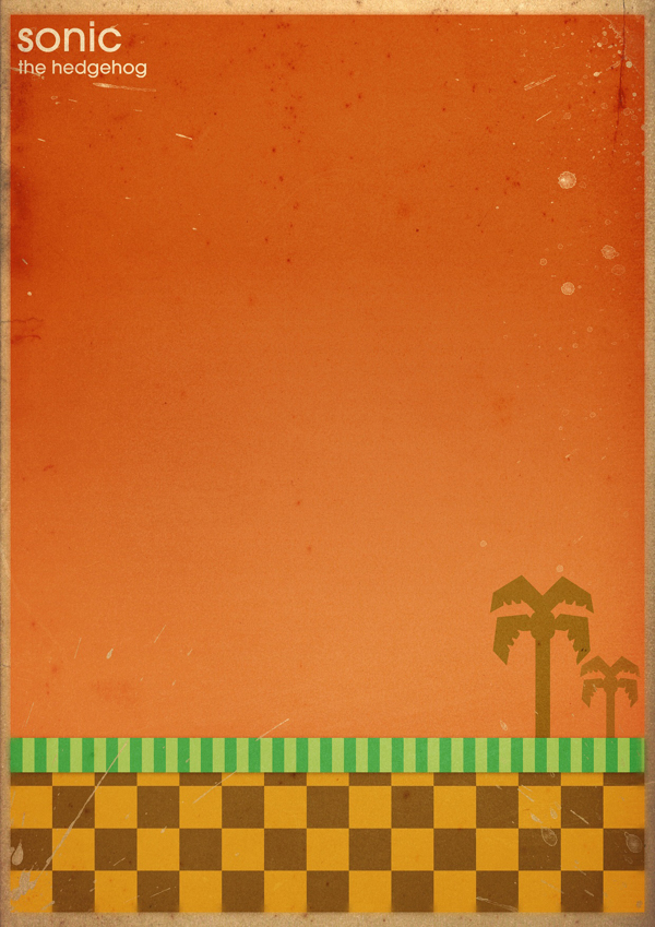 10 Amazing Minimalist Video Game Posters – Flicks and Pieces