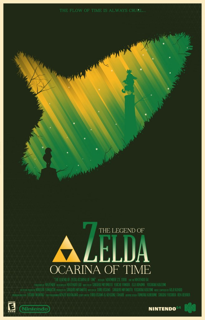 10 Amazing Minimalist Video Game Posters – Flicks and Pieces